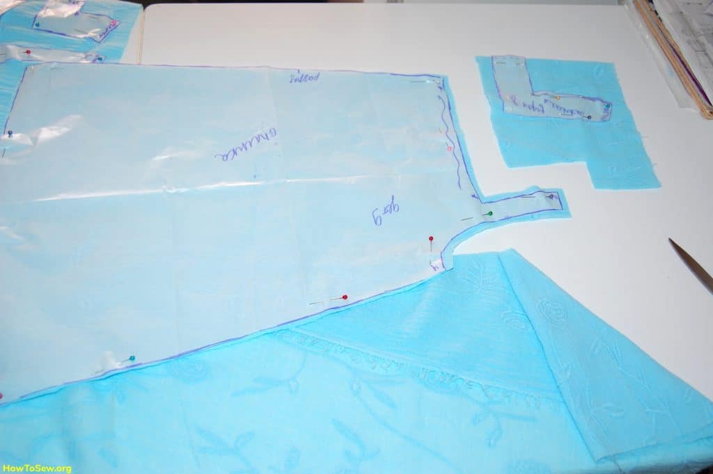 How to sew a blouse from a thin fabric - How to Sew