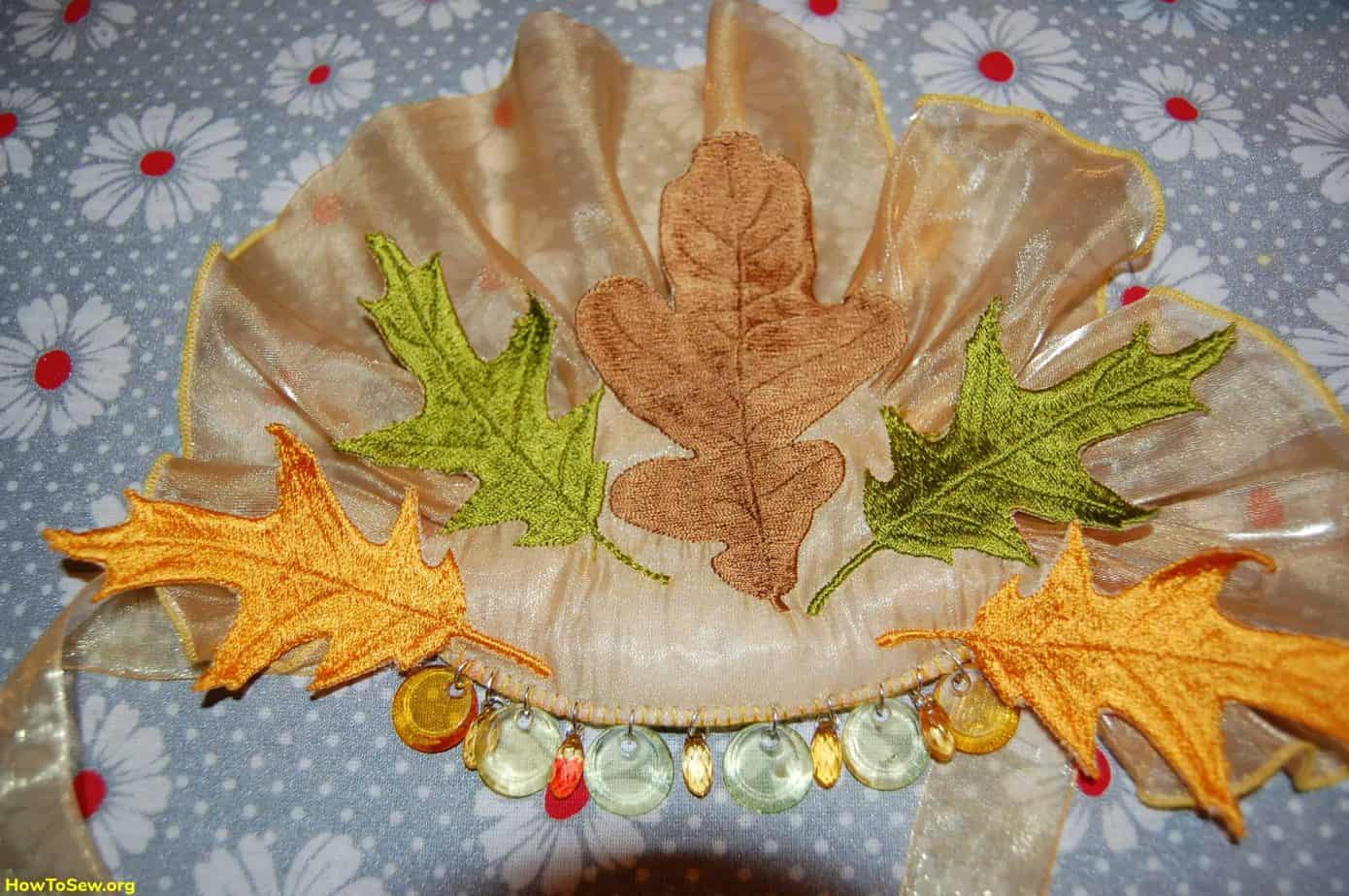 Kids costume of "Autumn" - How to Sew