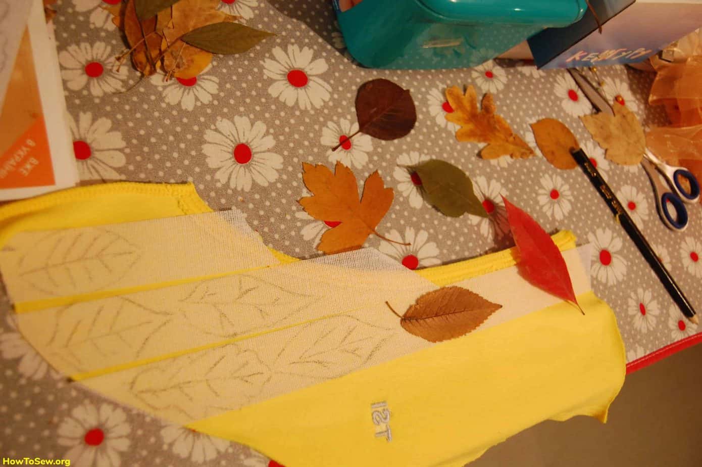 Kids costume of "Autumn" - How to Sew