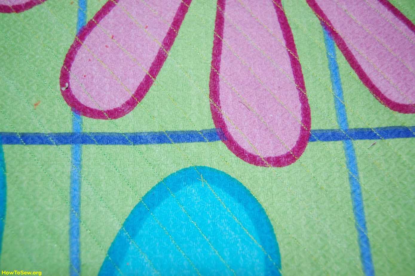 The chenille technique is something amazing - How to Sew
