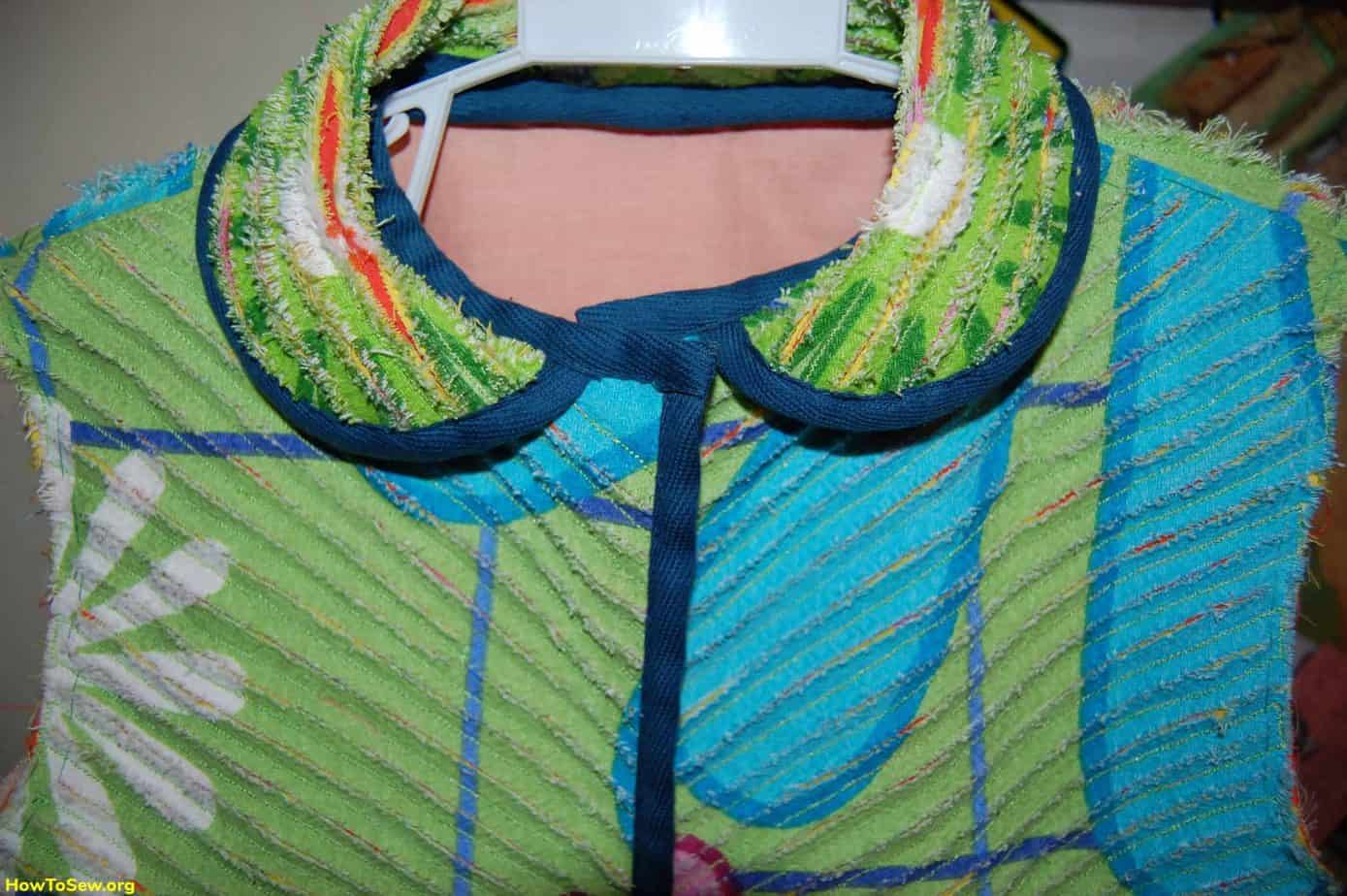 The chenille technique is something amazing - How to Sew
